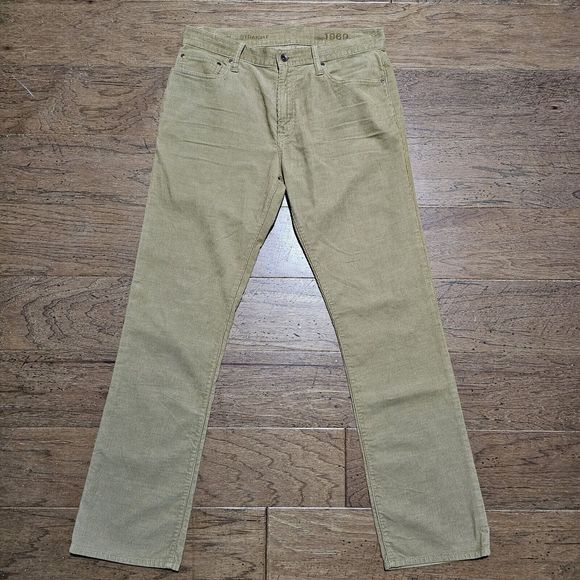 GAP | Pants | Gap Straight Fit Mens Size 33x32 Classic Brown Corduroy Jean Pants | Poshmark